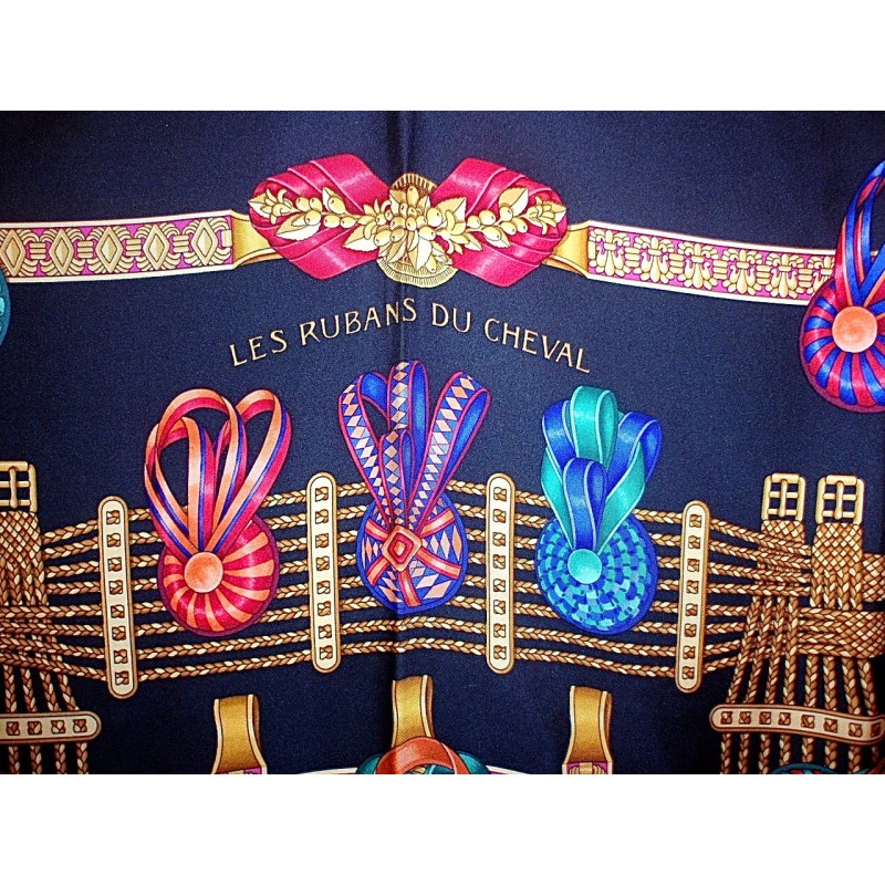 Carré Hermès Les rubans du cheval
