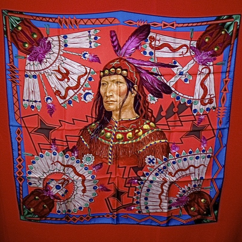 Carré Hermès Cosmogonie Apache